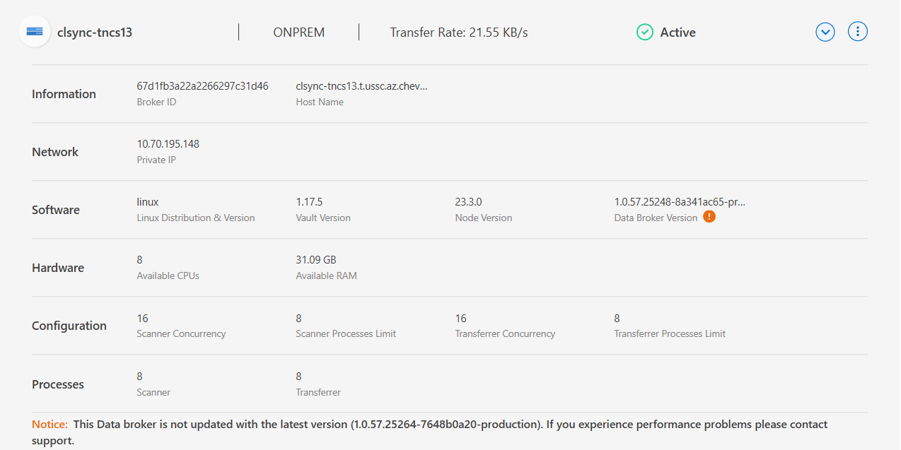 Solved: manually upgrade the cloudsync software - NetApp Community