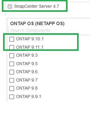 Solved: Re: Snapcenter 4.5 / compatibility with ontap 9.9.1 / 9.10 / 9.11 - NetApp Community