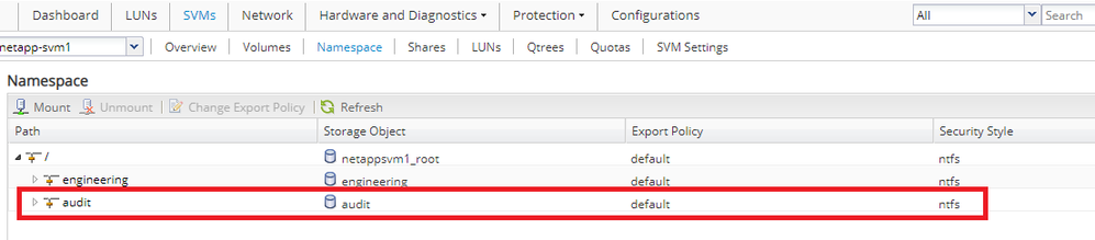 Solved About Vserver Audit Function Netapp Community
