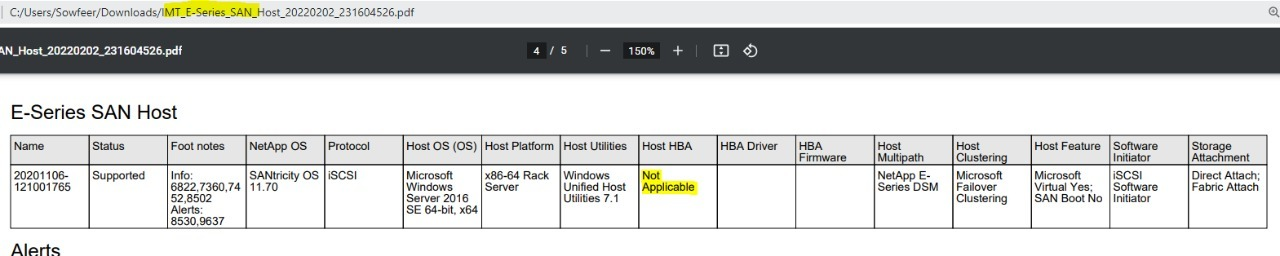 IBM System X 3650 M5 HBA card for FC connectivity - NetApp Community