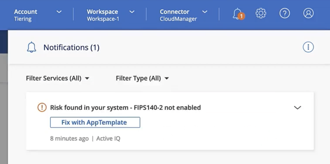 One-click security hardening with Active IQ and Cloud Manager - NetApp Community