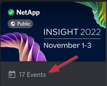Get more from INSIGHT 2022 on Discord - NetApp Community