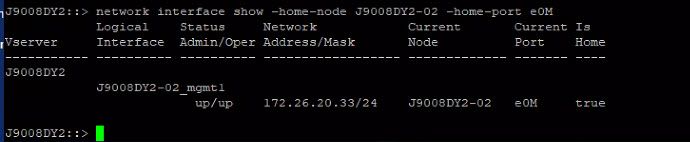 Solved: Move e0M to default broadcast-domain - NetApp Community