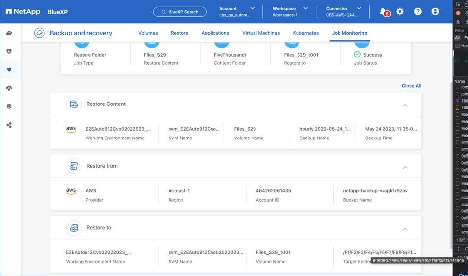 BlueXP Backup and Recovery Feature Blog: June '23 Updates - NetApp ...