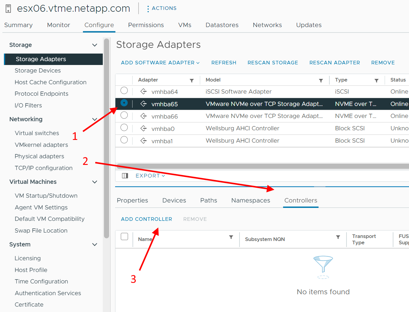 How To Configure Nvmetcp With Vsphere 80 Update 1 And Ontap 9131 For Vmfs Datastores