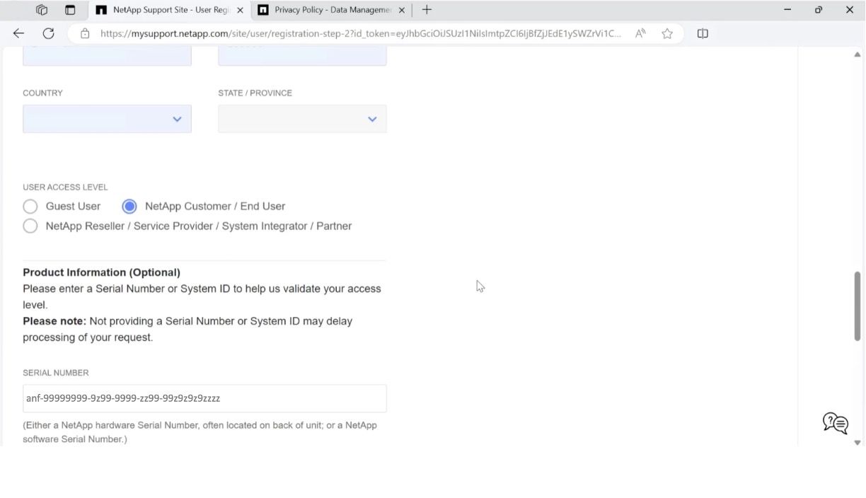 Guide to Download and Avail Support for SnapCenter on ANF - NetApp ...
