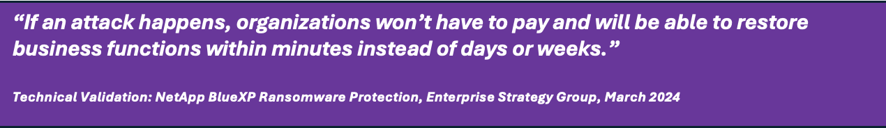 Get to Know BlueXP Ransomware Protection: The Easiest and Most ...