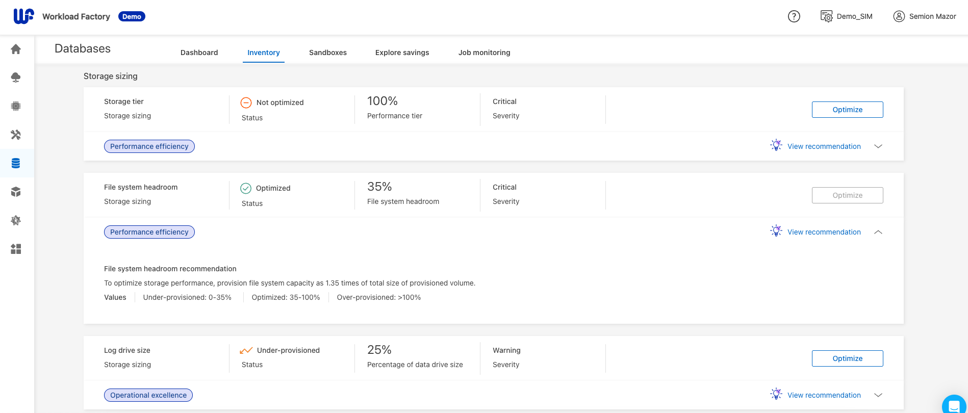 How to continuously optimize your database with BlueXP workload factory ...