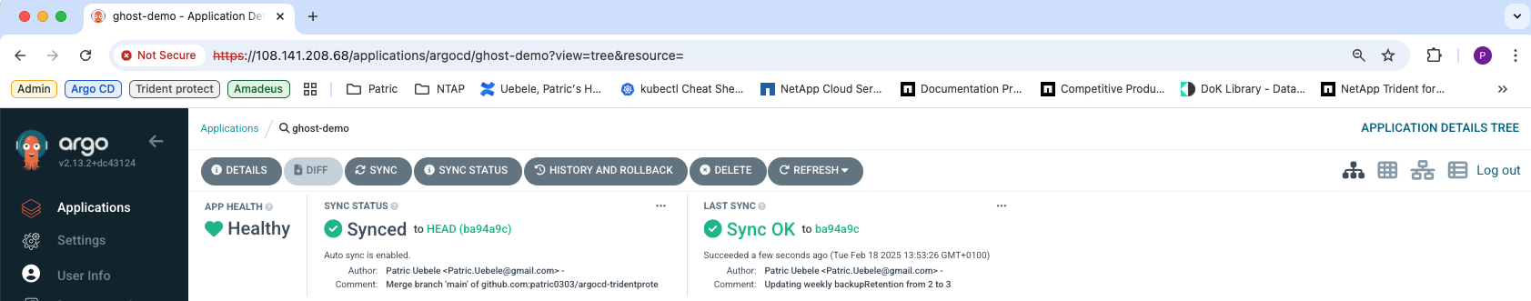 Extending GitOps patterns to application data protection with NetApp Trident protect - NetApp ...