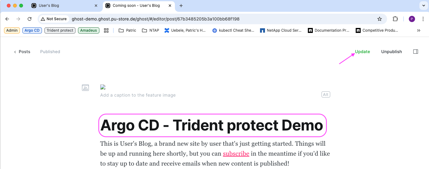 Extending GitOps patterns to application data protection with NetApp Trident protect - NetApp ...