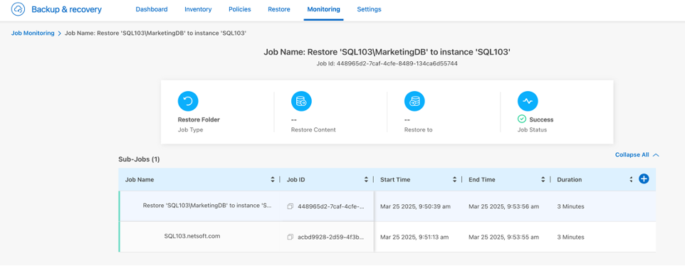 End-to-end storage data management for Microsoft SQL Server with NetApp ...