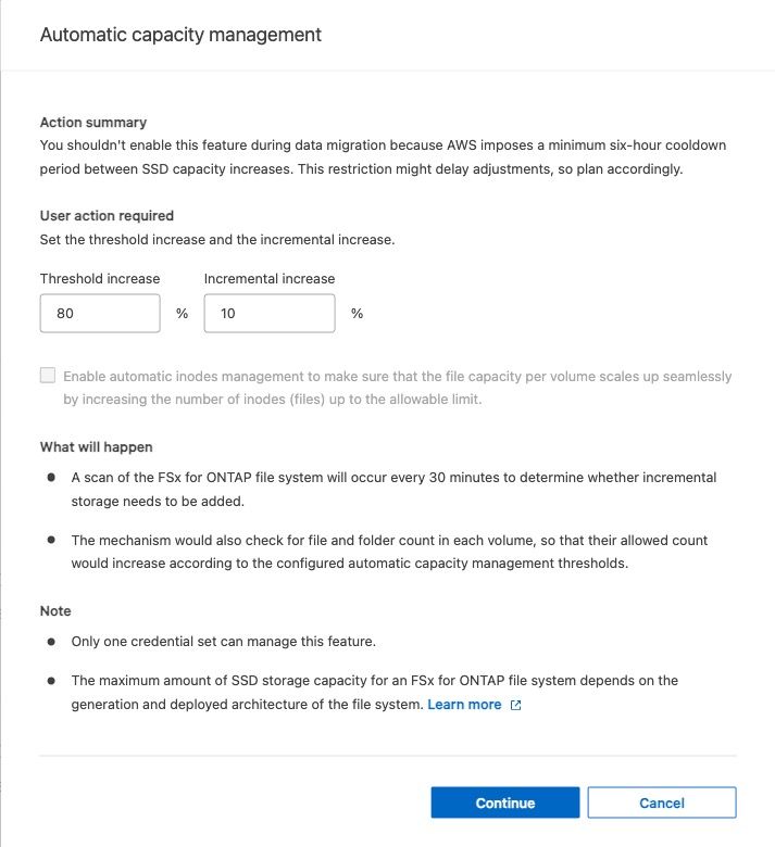 One-click alignment to AWS Well-Architected storage recommendations ...