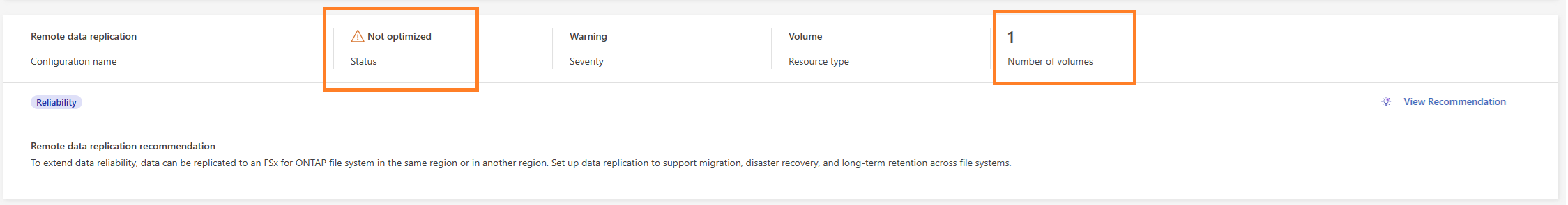 One-click alignment to AWS Well-Architected storage recommendations ...