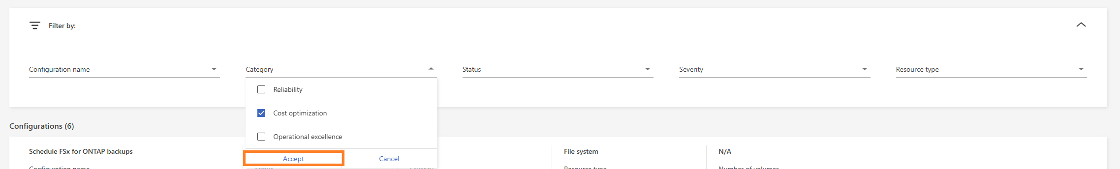 One-click alignment to AWS Well-Architected storage recommendations ...