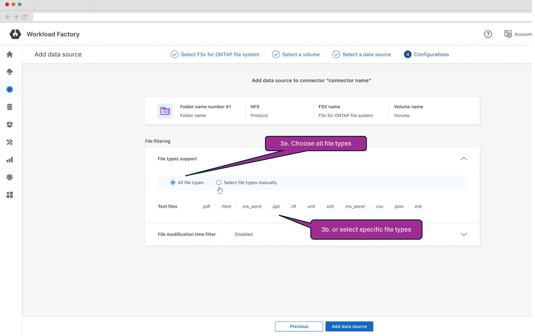 How to deploy the NetApp Connector for Amazon Q Business using BlueXP workload factory GenAI ...