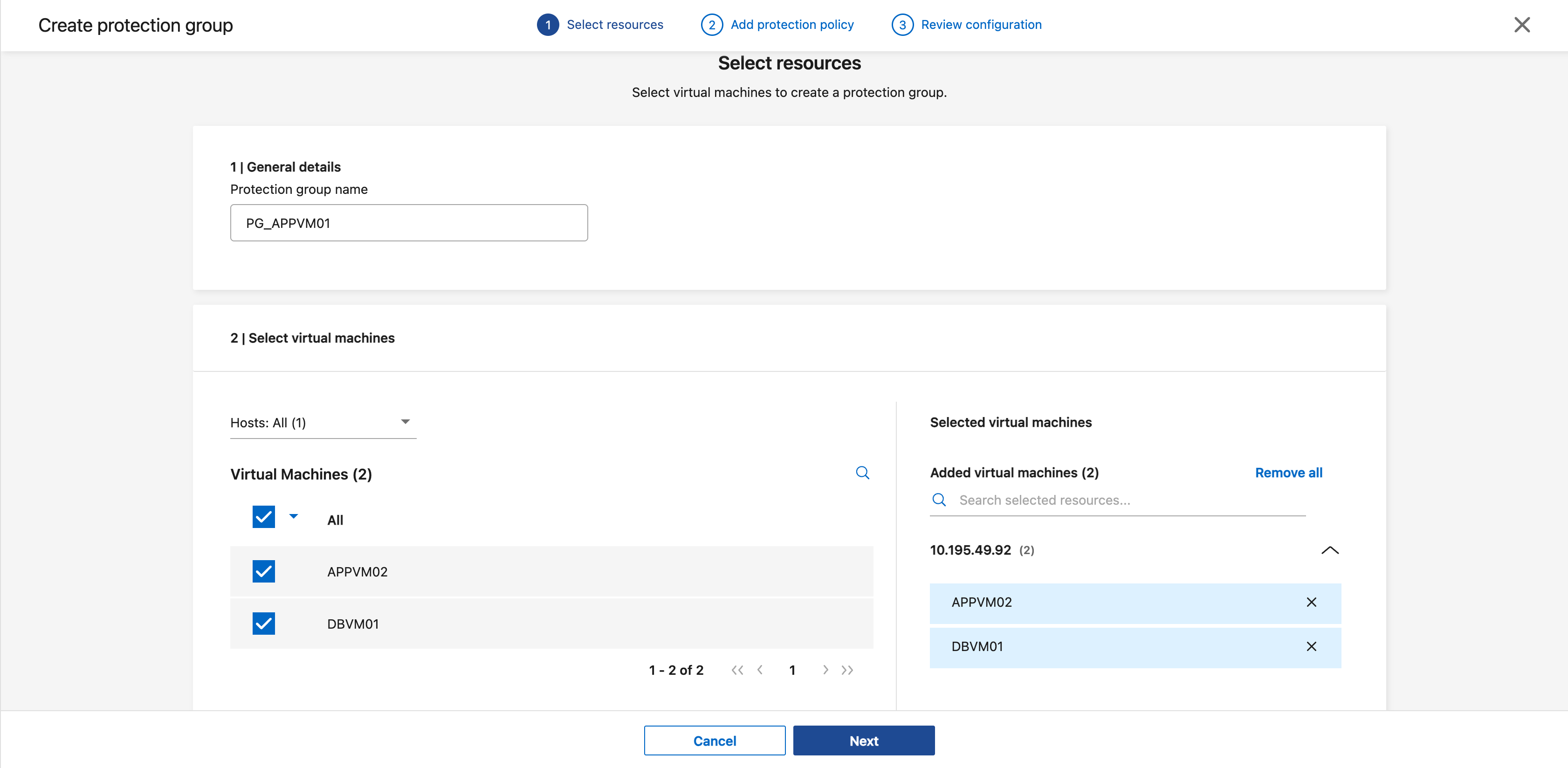 Protecting Hyper-V Virtual Machines using NetApp Backup and Recovery ...