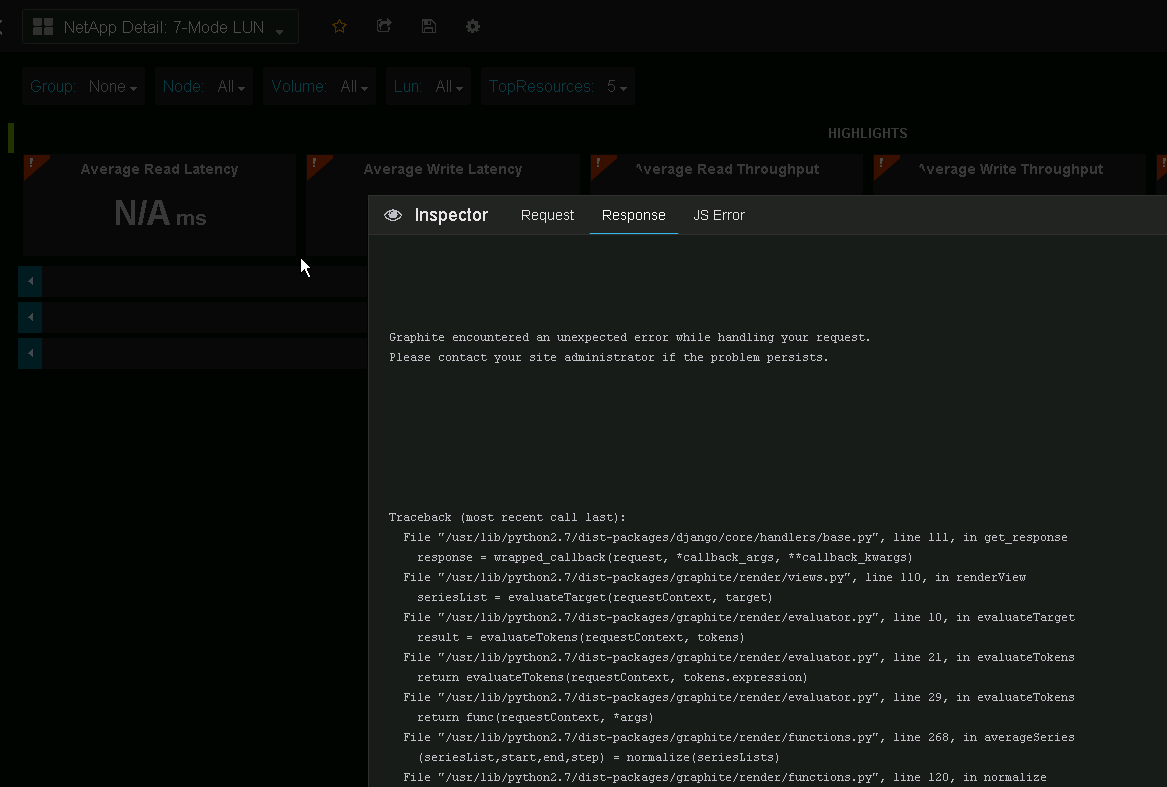 Solved Cant Import Export Grafana With Netapp Manager Netapp Community