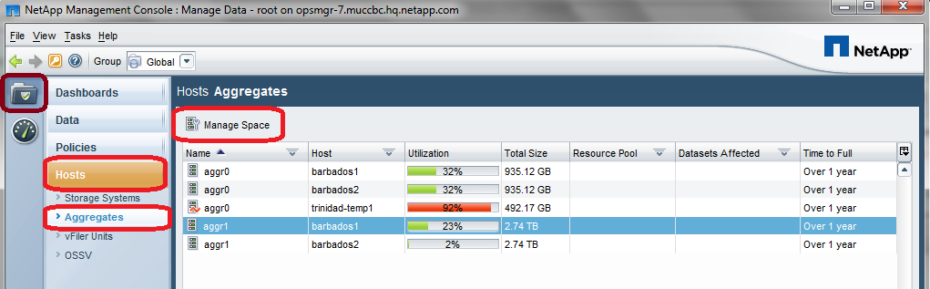 dfpm dataset lag error after aggregate migration - NetApp Community