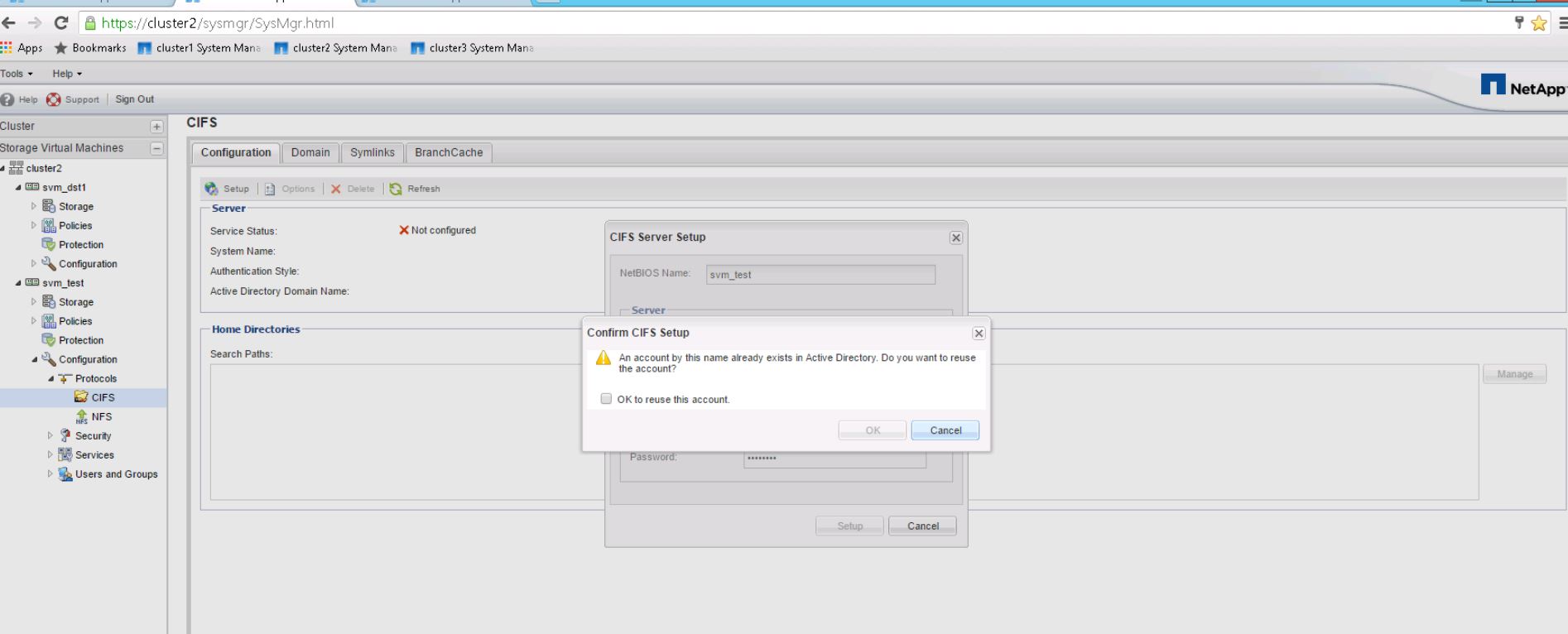 Keep the same SVM name as primary when do DR test - NetApp Community